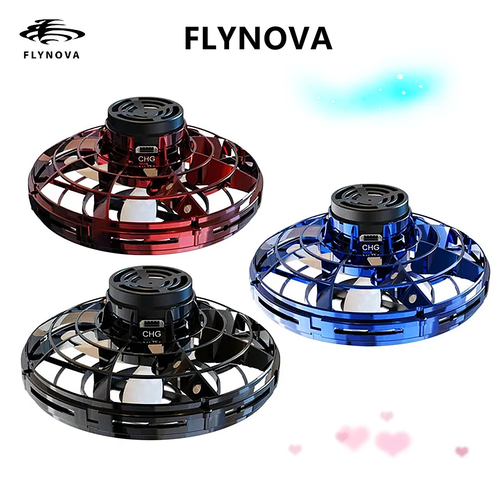 Original FLYNOVA Fidget Spinner Fly UFO Mini Drone Bumerang Magische ...