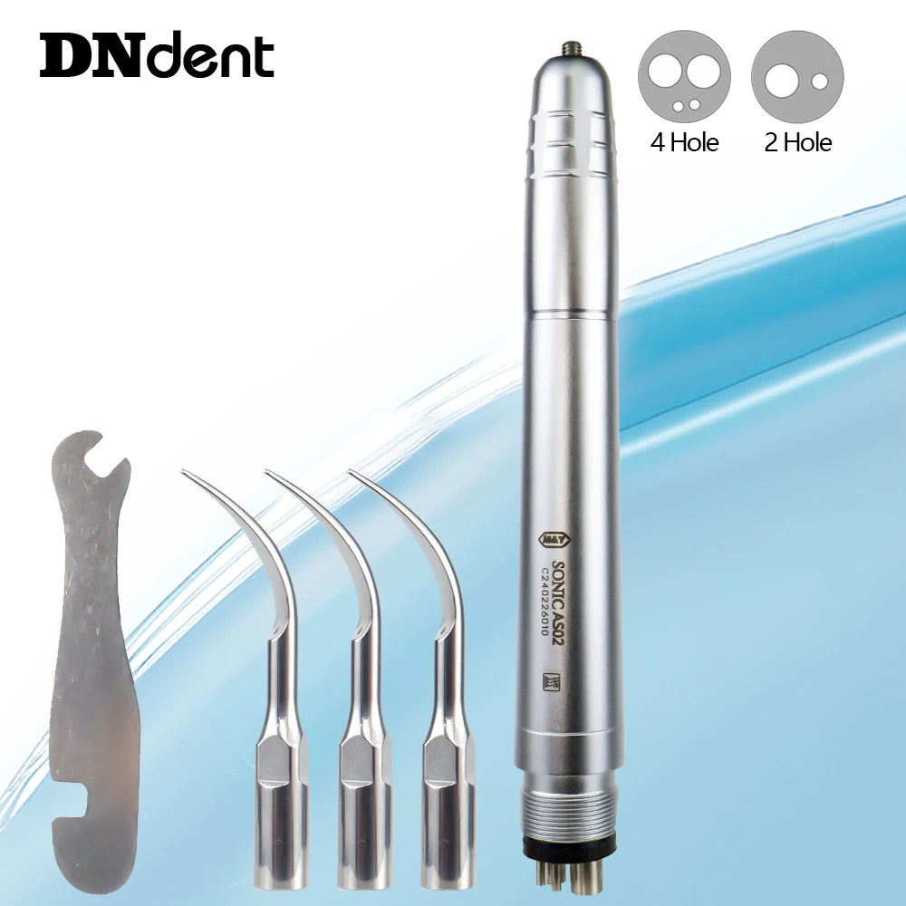 Dental-Pneumatic-Air-cavitron-Scaler-handpiece-with-3Tips-Perio-Scaling ...