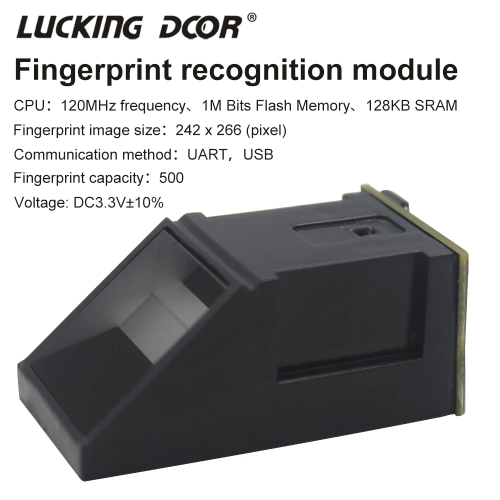 Uart Fingerprint Reader Sensor Module Optical Fingerprint Module Finger