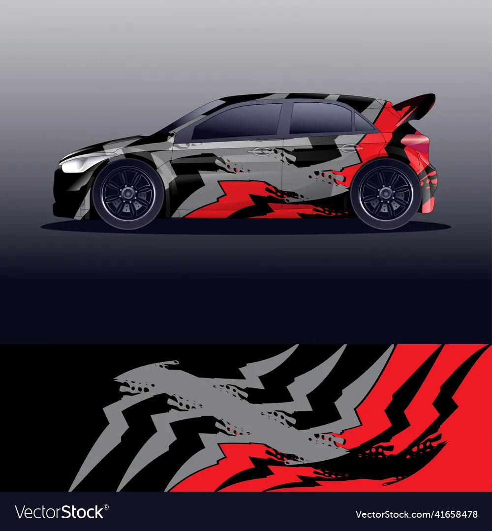 Rally Car Stickers Graphics