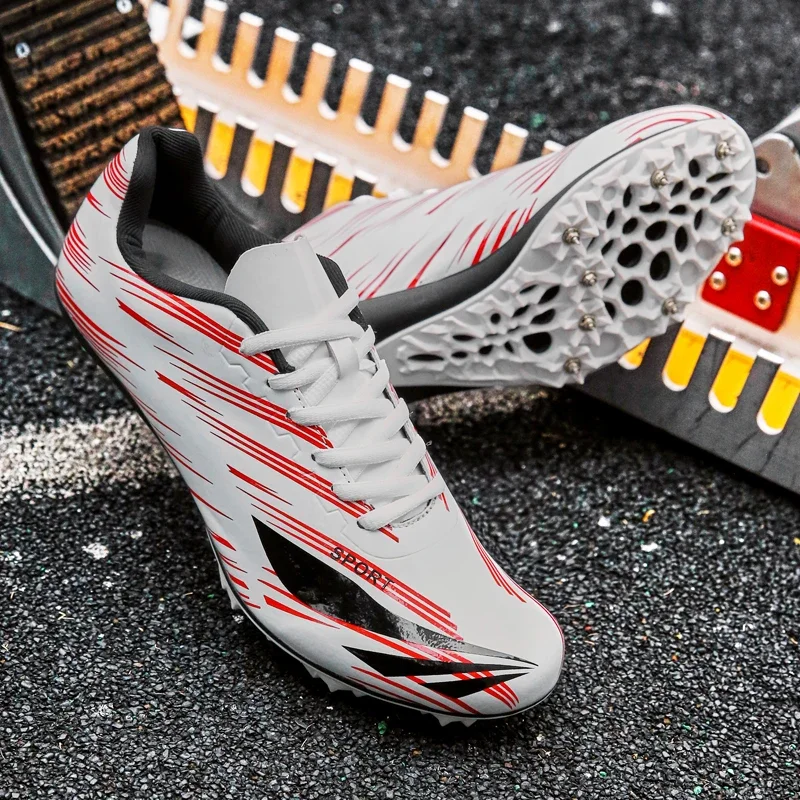 Men-Track-Spikes-Shoes-Lightweight-Cleat-Speed-Athlete-Running-Shoes ...