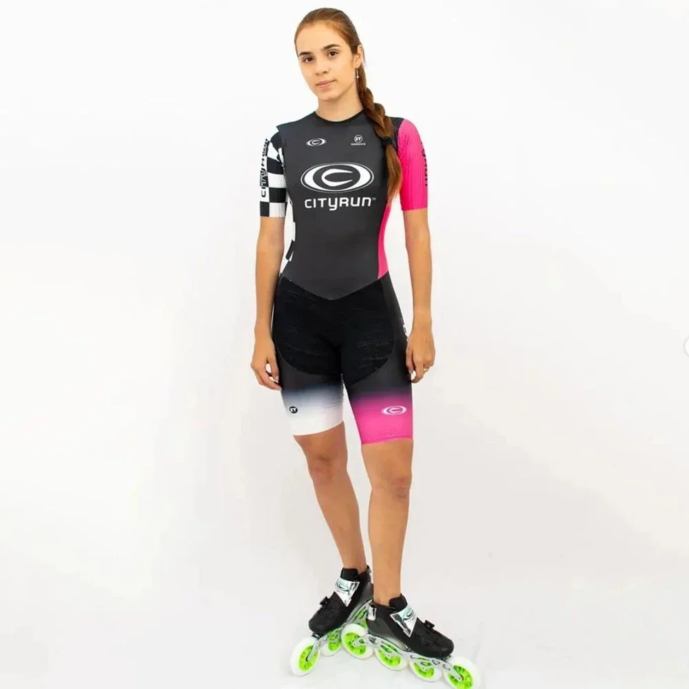 Cityrun-Oficial-Speed-Skating-Unisex-Skates-Suit-Triathlon-Speed-Inline ...