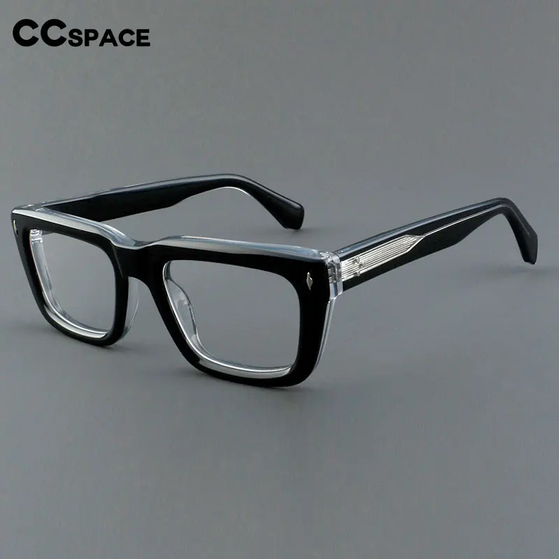 54908-Acetate-Glasses-Frame-Men-High-Quality-Retro-Rectangle-Optical ...
