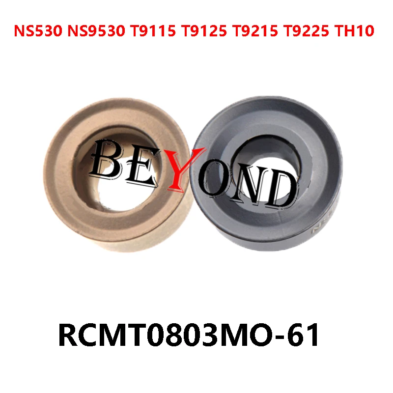 100-Original-RCMT0803MO-61-NS9530-T9115-T9125-NS530-T9225-TH10-Carbide ...