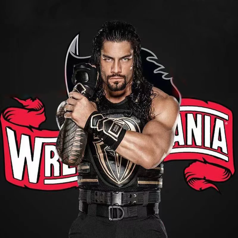 WWE-Adult-Cosplay-Waistcoat-New-Super-Flying-Fist-Embroidery-Cut-Flower ...