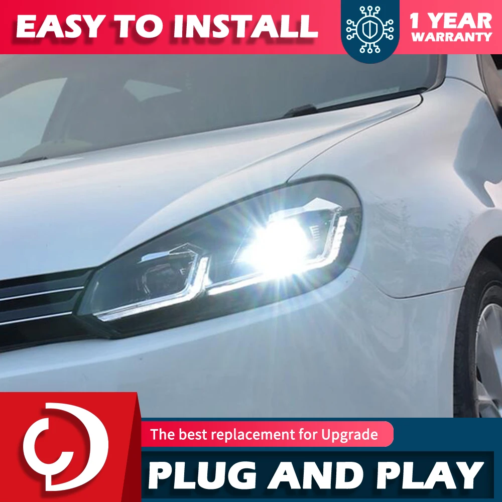 Car-Styling-Head-Lamp-for-VW-Golf-6-Headlights-2009-2012-Golf-6-LED ...