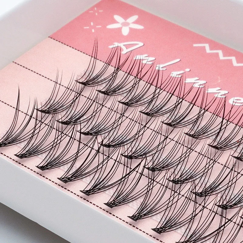 10D-False-Eyelashes-bundles-1-Box-60-Bunches-Individual-Eyelashes ...