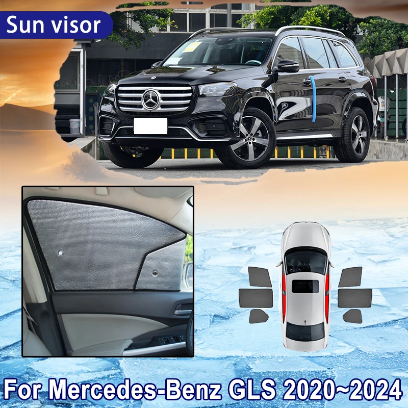 For-Mercedes-Benz-GLS-2020-2021-2022-2023-2024-Car-Full-8X-Coverage ...