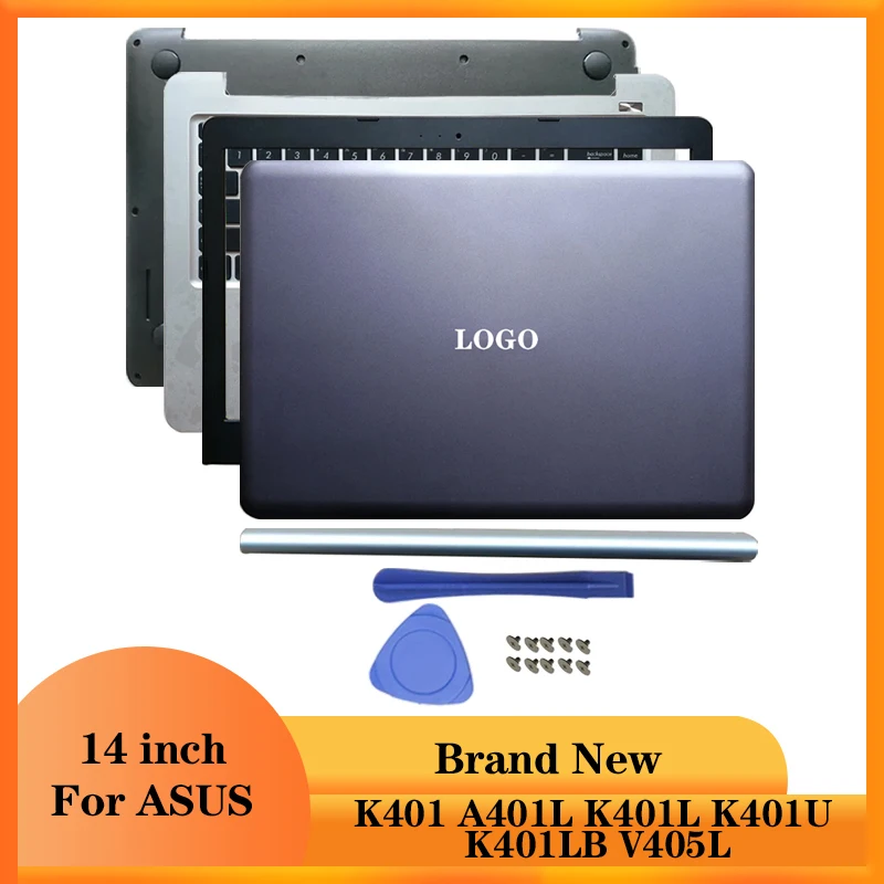 Silver-For-ASUS-K401-A401L-K401L-K401U-K401LB-V405L-Laptop-LCD-Back ...