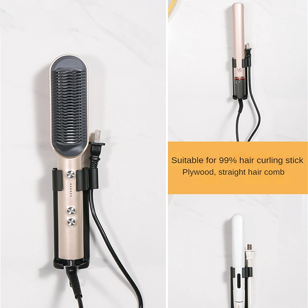 Hair-Curler-Holder-Bathroom-Shelf-Lightweight-Ventilation-Universal ...