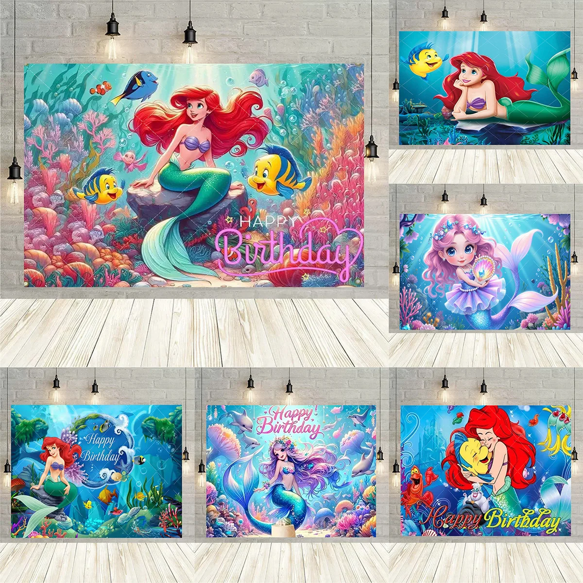 Little Mermaid Zoom Background: The Ultimate Underwater Party Backdrop ...