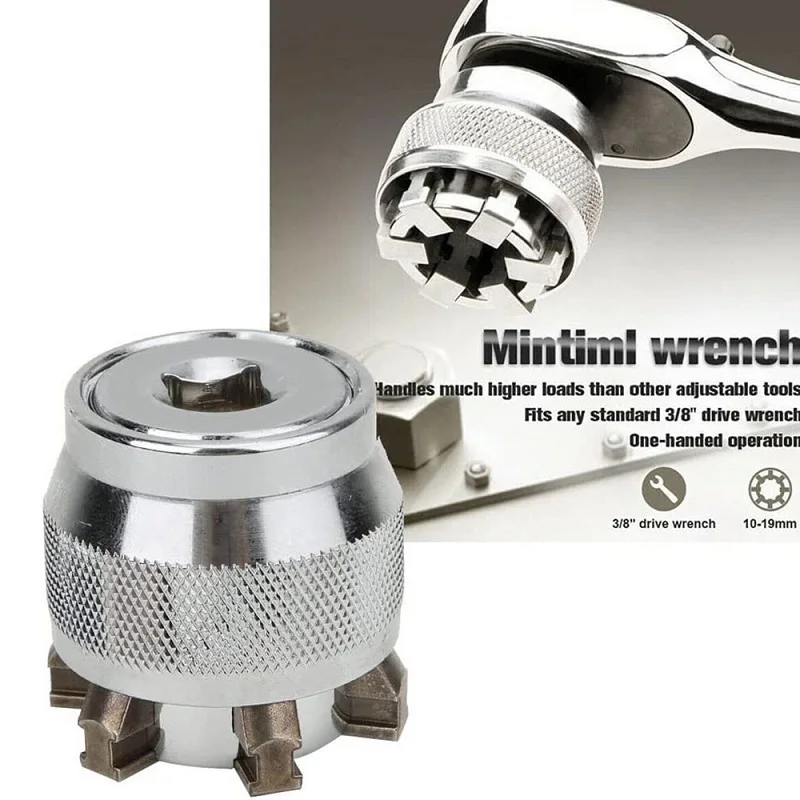 10-19mm-Universal-Adjustable-Socket-Torque-Ratchet-Adapter-Wrench-Head ...