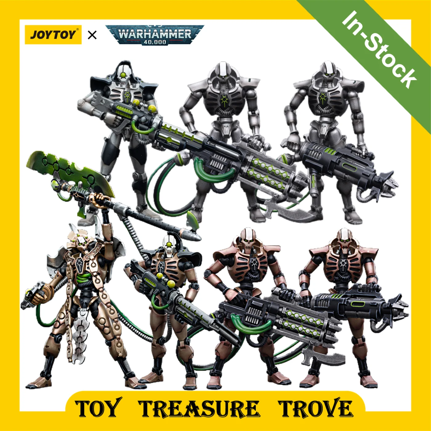 JOYTOY-figuras-de-acci-n-de-Warhammer-modelo-militar-de-Anime-Necrons ...