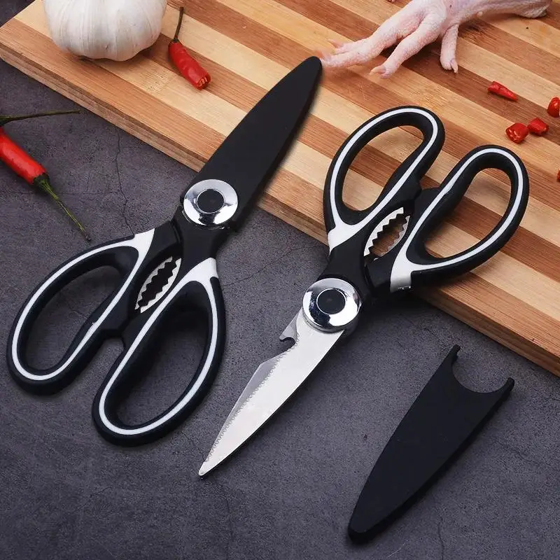 Multifunctional-Panda-Scissors-Kitchen-Household-Stainless-Steel-Strong ...