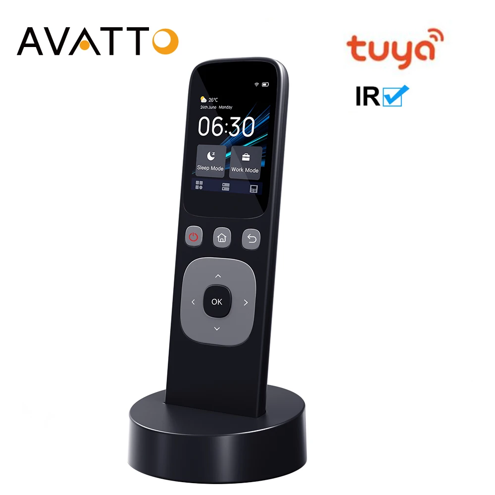 AVATTO-Tuya-Smart-Handheld-IR-Remote-Controller-Tela-sens-vel-ao-toque ...