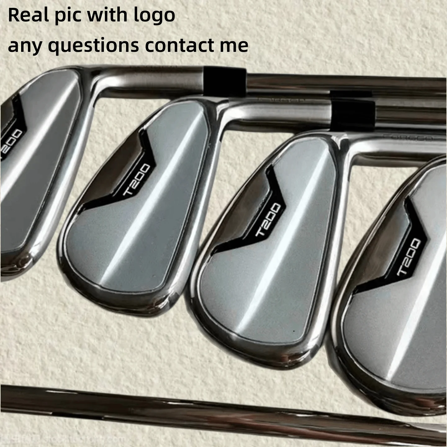 골프 클럽 아이언 세트, 샤프트 및 헤드 커버 포함, 4, 5, 6, 7, 8, 9, P, 48 웨지, T200, 신제품| | - AliExpress