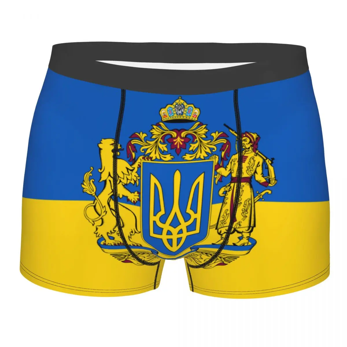 Boxer-Men-Underwear-Male-Panties-Flag-Of-Ukraine-Print-Shorts-Boxer ...