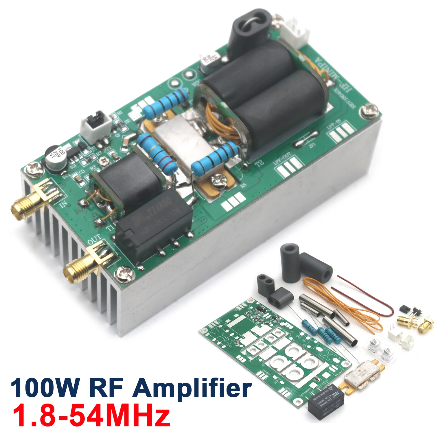 MINIPA100-1-8-54MHz-100W-Short-Wave-RF-POWER-Amplifier-HF-SSB-Linear ...