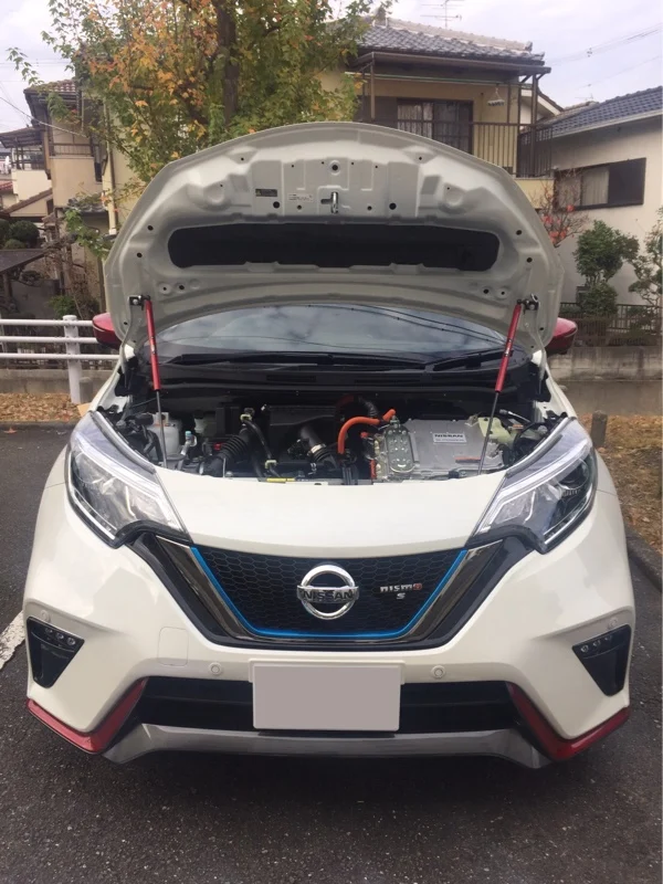 for Nissan Versa Note (E12) 2012 2019 Front Hood Bonnet Modify Gas ...