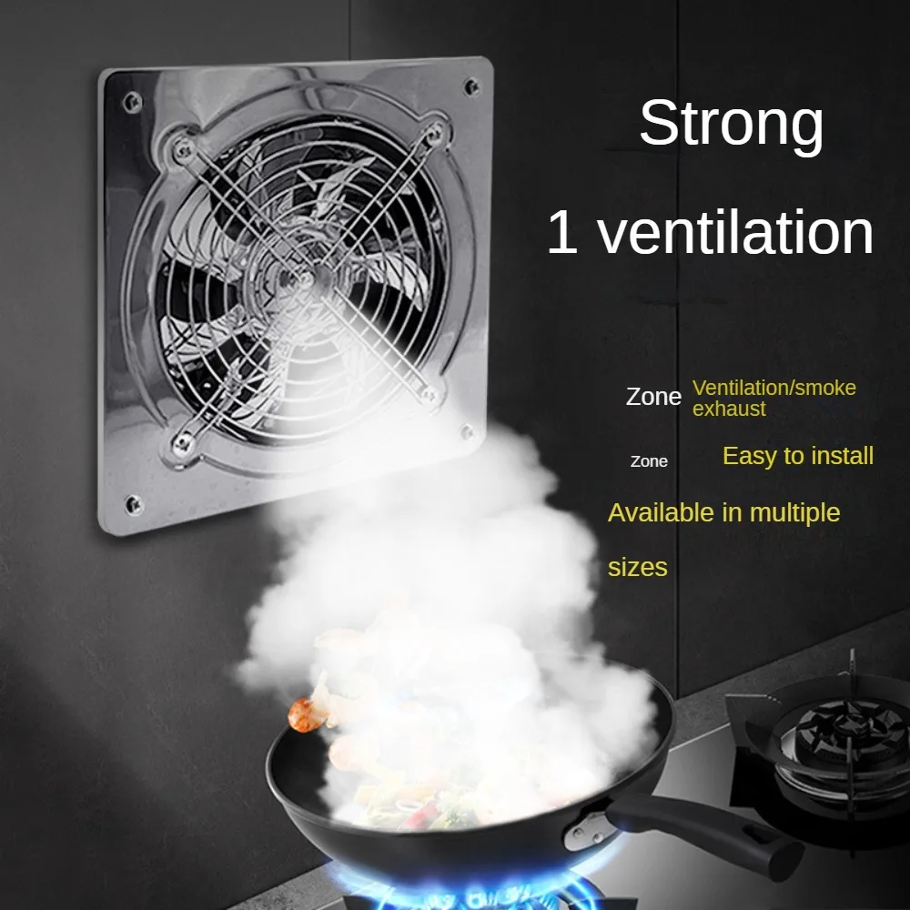 Exaustor-de-cozinha-de-suc-o-grande-220V-125W-de-alta-pot-ncia-parede ...