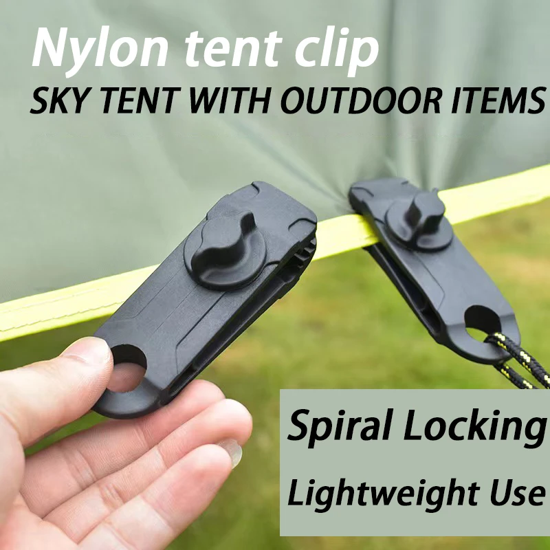 Multi-Purpose-Fixed-Shark-Clip-para-Camping-Outdoor-Canopy-Hook-Clip ...