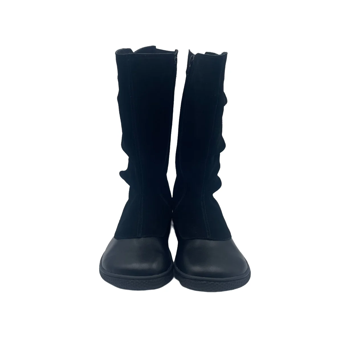 Tipsietoes-Barefoot-Genuine-Leather-Winter-High-Boots-With-Fur-Linning ...