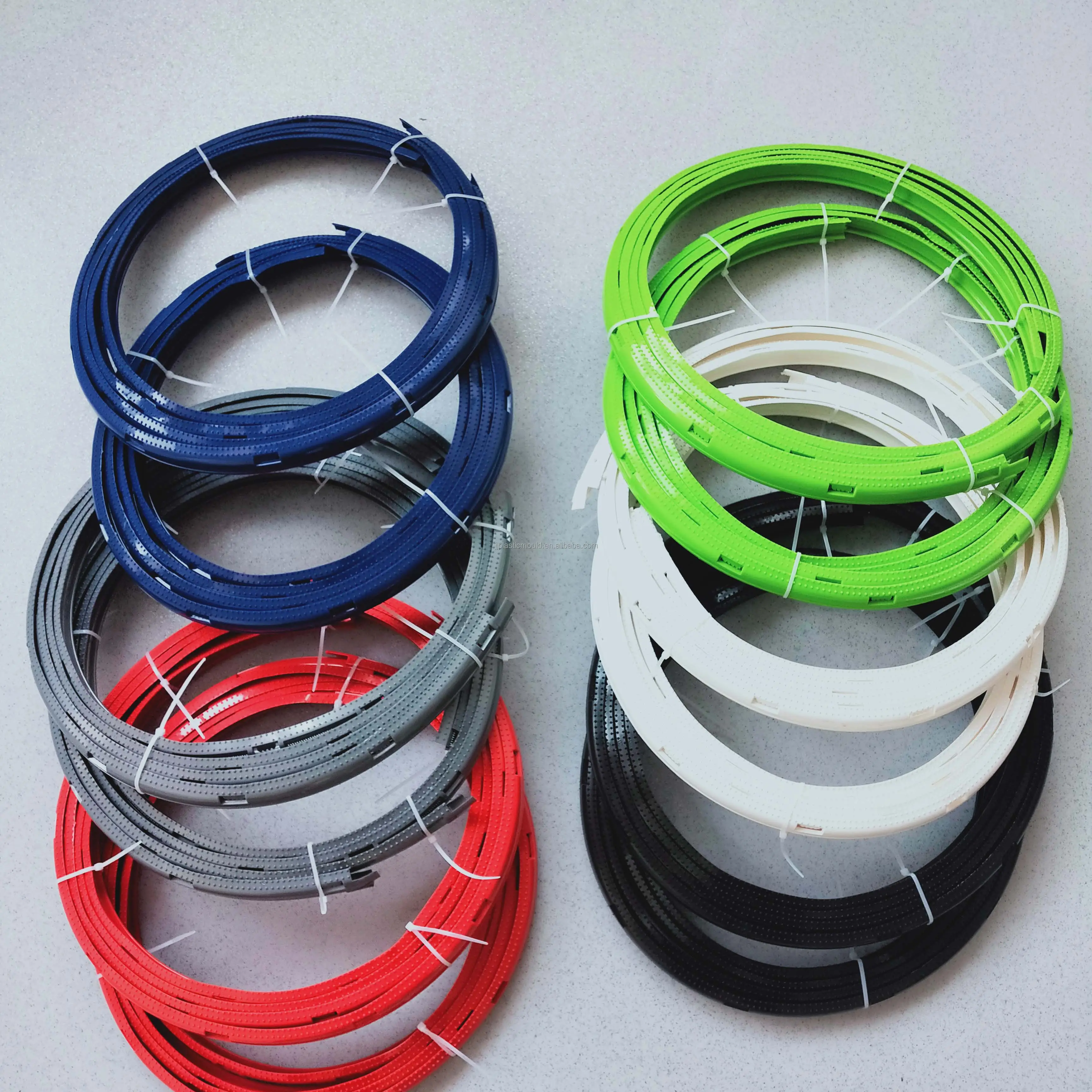4pcs/set Automobile Track Wheel Rim Anti-collision strip Decorative ...