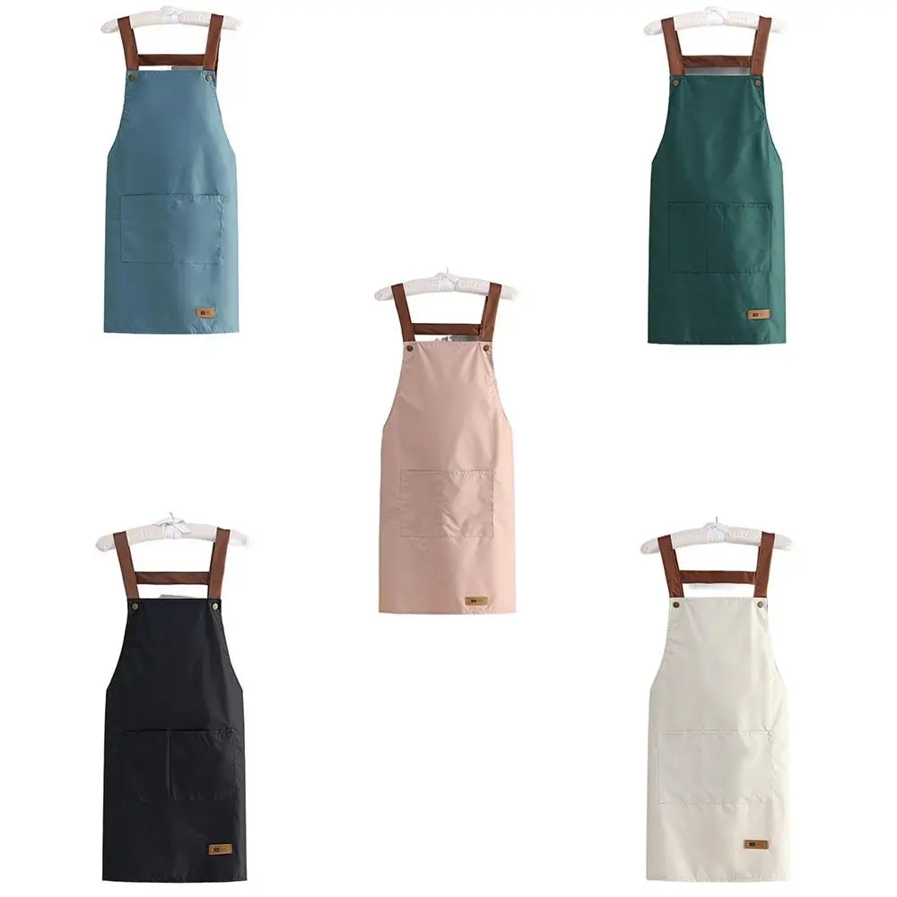 Apron-Home-Kitchen-Waterproof-and-Oilproof-Workwear-Studios-Uniform ...