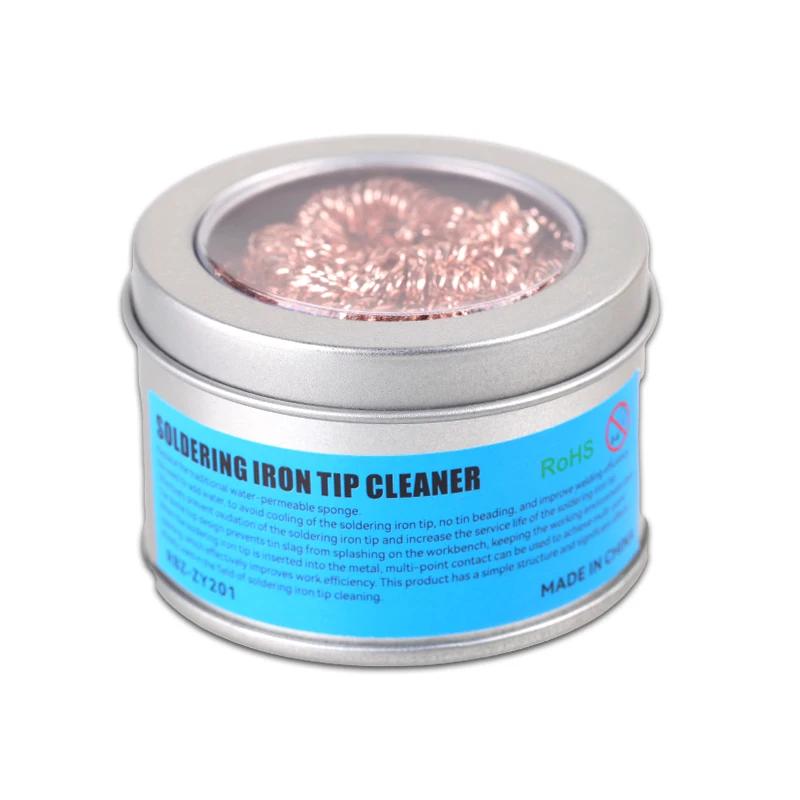 Copper-Wire-Cleaning-Ball-Iron-Nibs-Soldering-Waste-Absorption-Iron-Nib ...