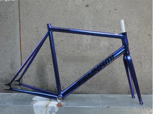 TSUNAMI-SNM100-Fixie-Bike-Frame-Single-Speed-Fixed-Gear-Bike-700C-Track ...