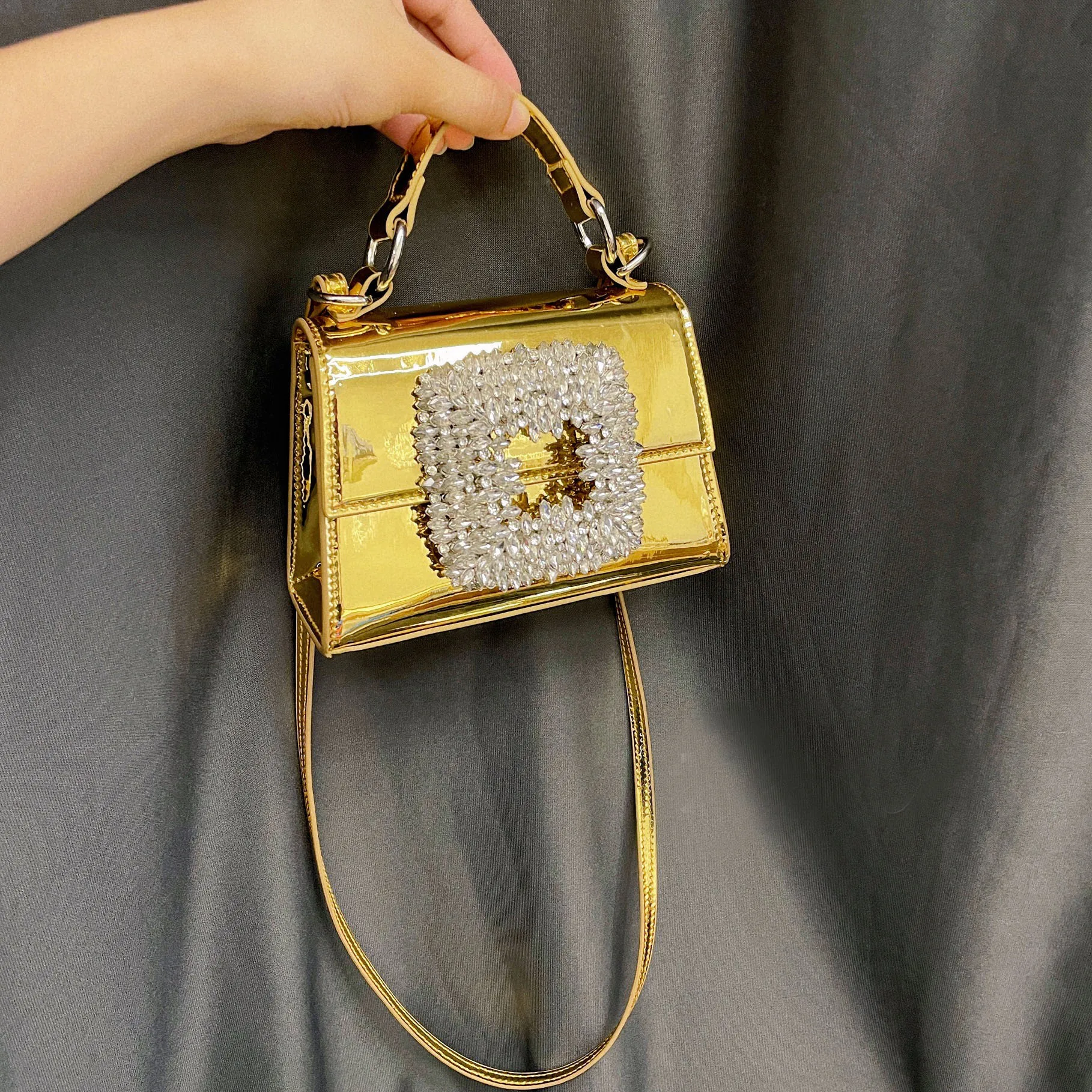 Fashion-Luxury-Square-Diamonds-Bag-Women-Handbag-Flap-Female-Crossbody ...