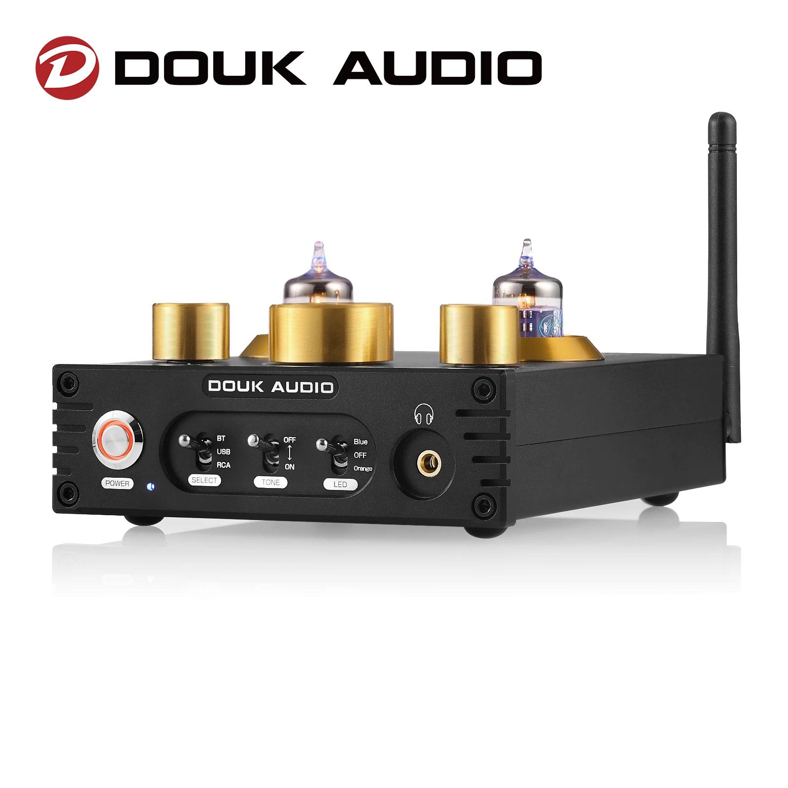 Douk-audio-HiFi-Bluetooth-5-0-JAN-5654-Tube-Vacuum-Preamplifier-USB-DAC ...