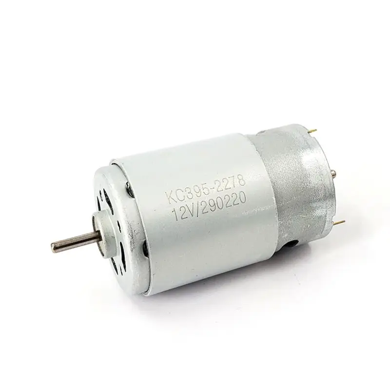 DC12V-395-High-Torque-Motor-Varistor-5060-Rpm-Dual-Output-Shaft-Carbon ...