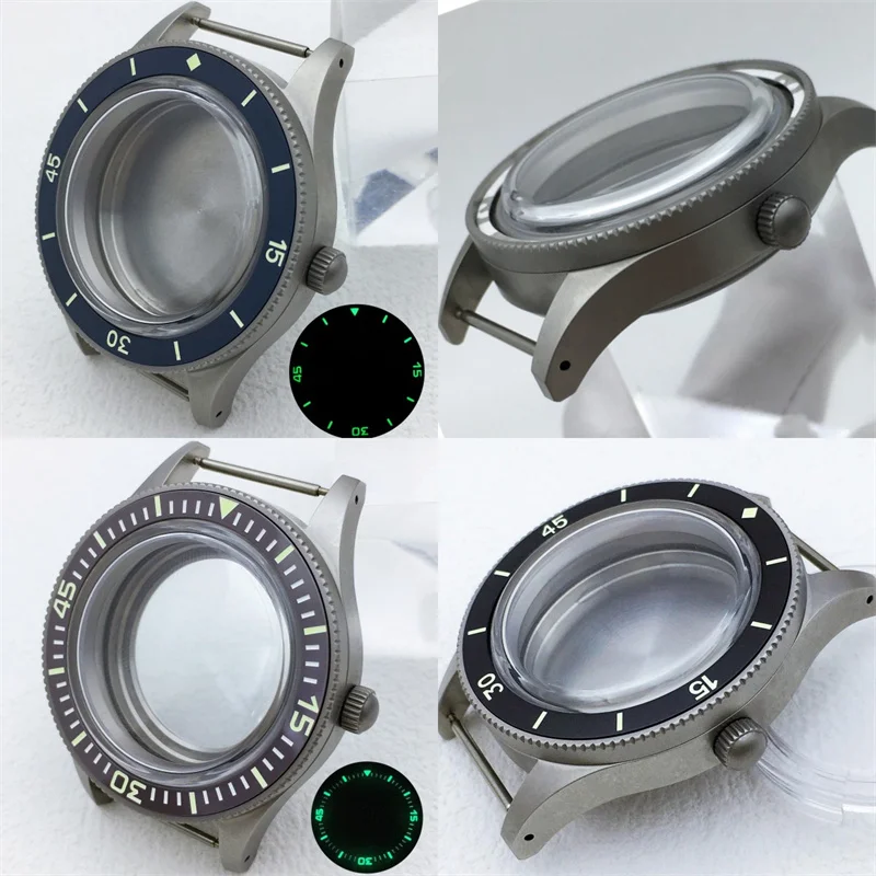 BLIGER-40mm-Retro-Diving-Watch-Case-Domed-Sapphire-Glass-Luminous-Bezel ...