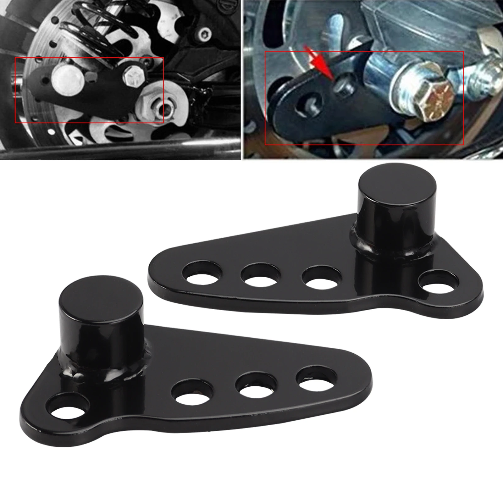 Motorcycle-Rear-Adjustable-Lowering-Kit-1-3-For-Harley-Touring-Street ...