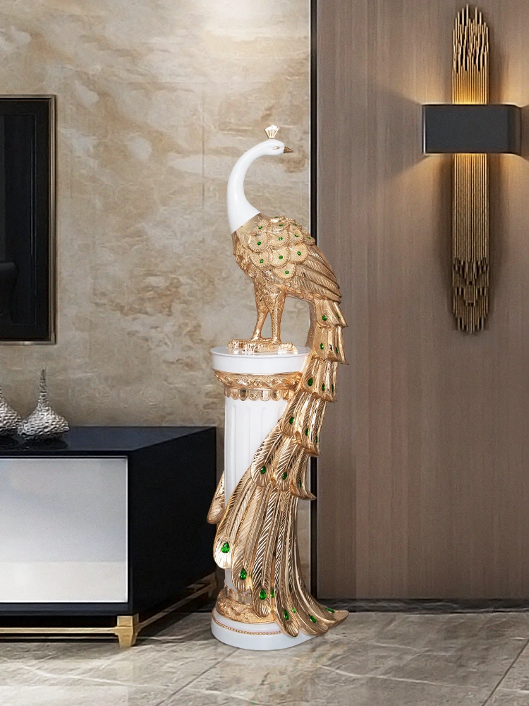 Peacock Statues Decoration | Peacock Decorations Home | Home Decoration ...