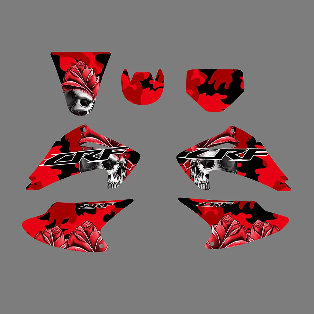 Graphics-Background-Decal-Stickers-For-Honda-CRF150-CRF230-CRF150F ...