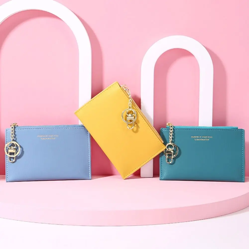 PU-Leather-Student-Wallet-Solid-Color-Ultra-thin-Mini-Coin-Purse ...