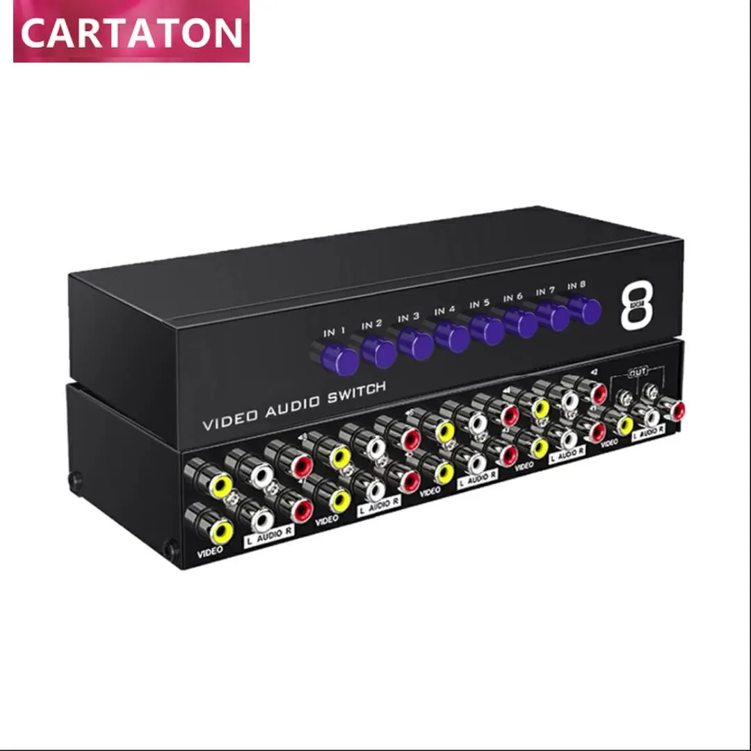 8-Way-RCA-Switch-Composite-AV-Switcher-Box-with-Selector-Support-Multi ...