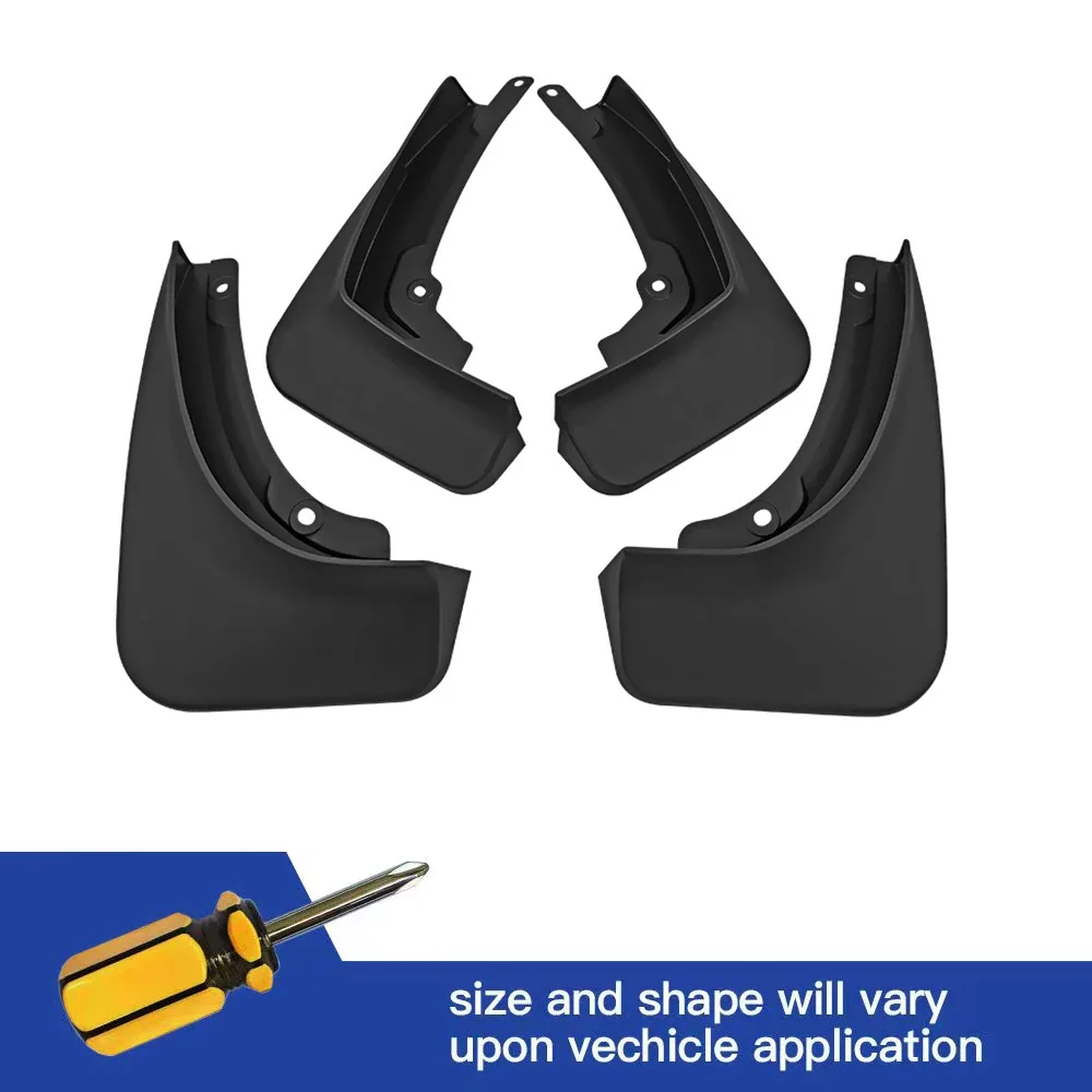 4Pcs-Front-Rear-Mud-Flaps-Splash-Guards-Mudguards-Black-Fit-For-Buick ...