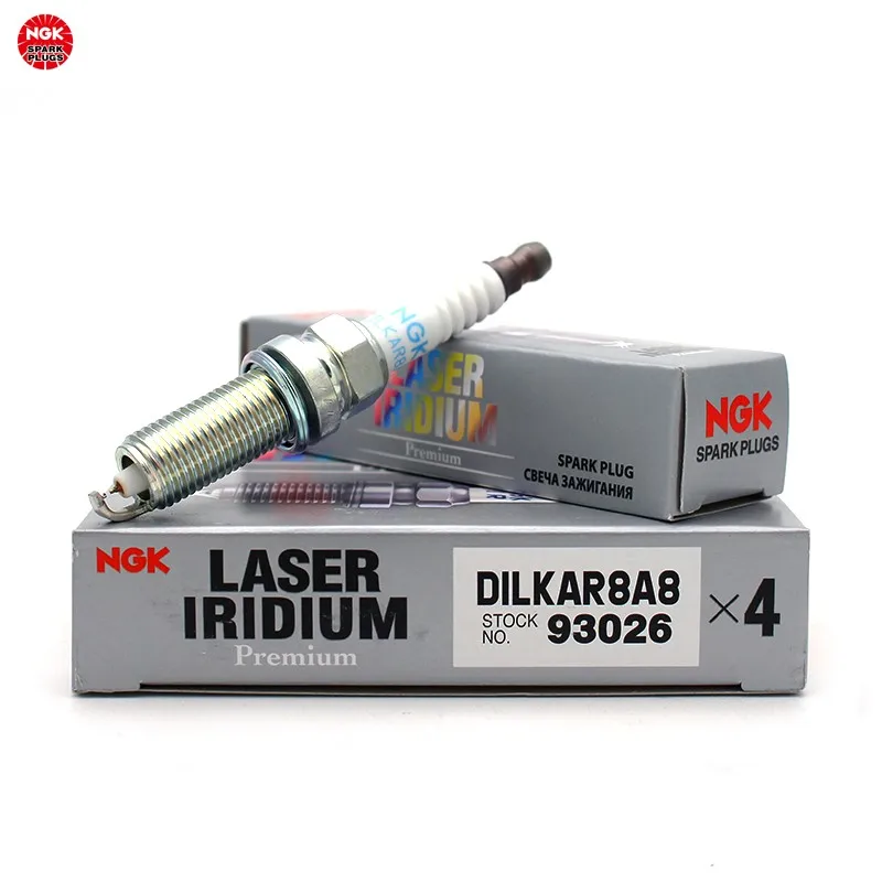 6pcs-Original-NGK-Laser-Iridium-Spark-Plugs-DILKAR8A8-93026-Adapted-To ...