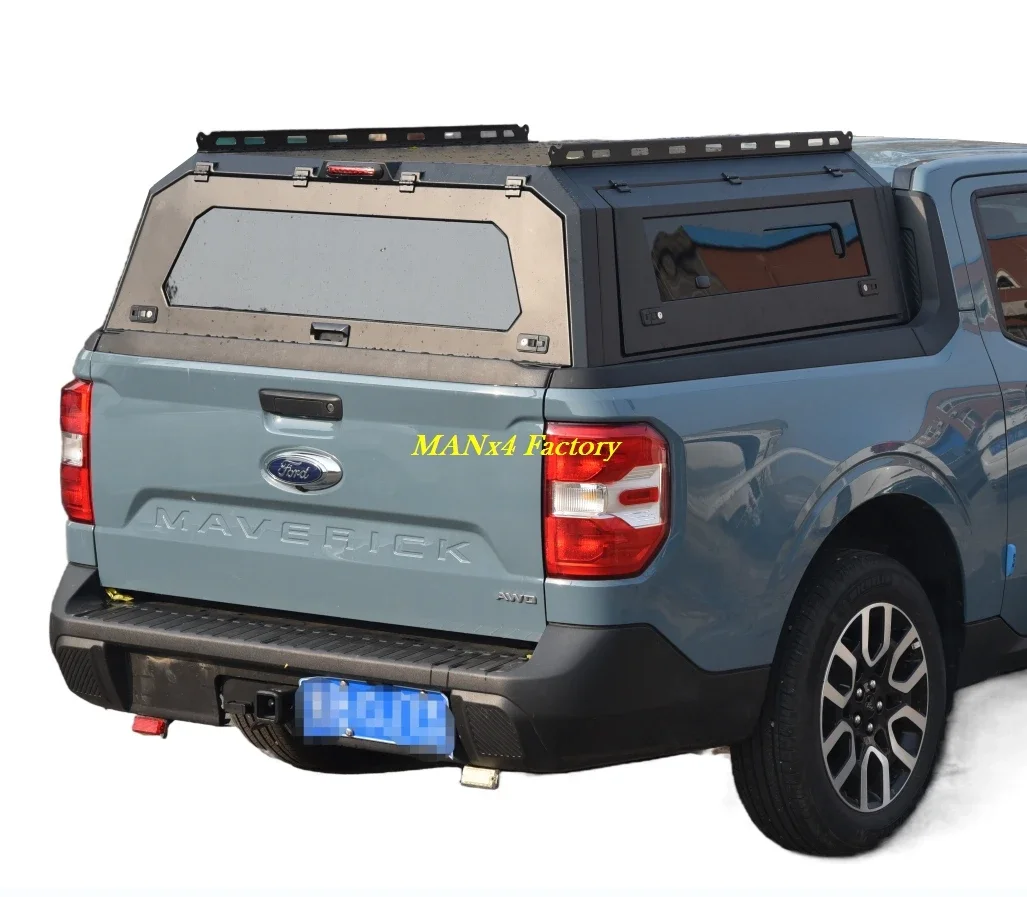 Deluxe-Waterproof-Pickup-Canopy-Camper-Shell-Truck-Topper-For-Ford ...