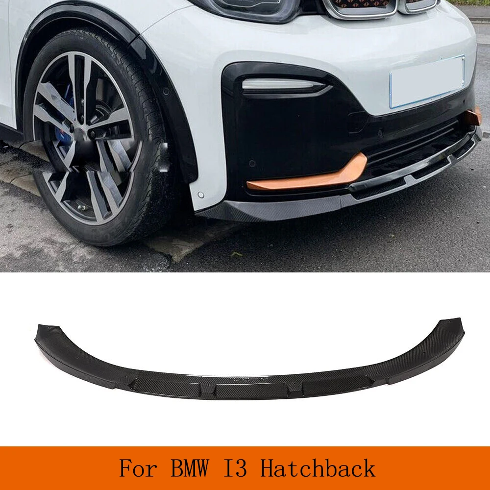Carbon-Fiber-Car-Front-Bumper-Lip-Spoiler-for-BMW-i3-I01-Hatchback-I3 ...