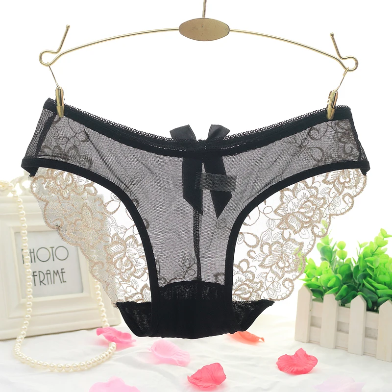Seamless Panties Underwear Women Briefs Lace Sexy Temptation Lingerie ...
