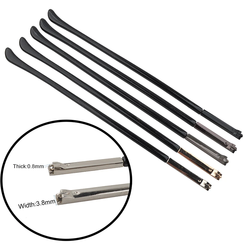 1pair Metal Glasses Eyeglasses Temple Leg With Spring Hinge Eyelgasses ...