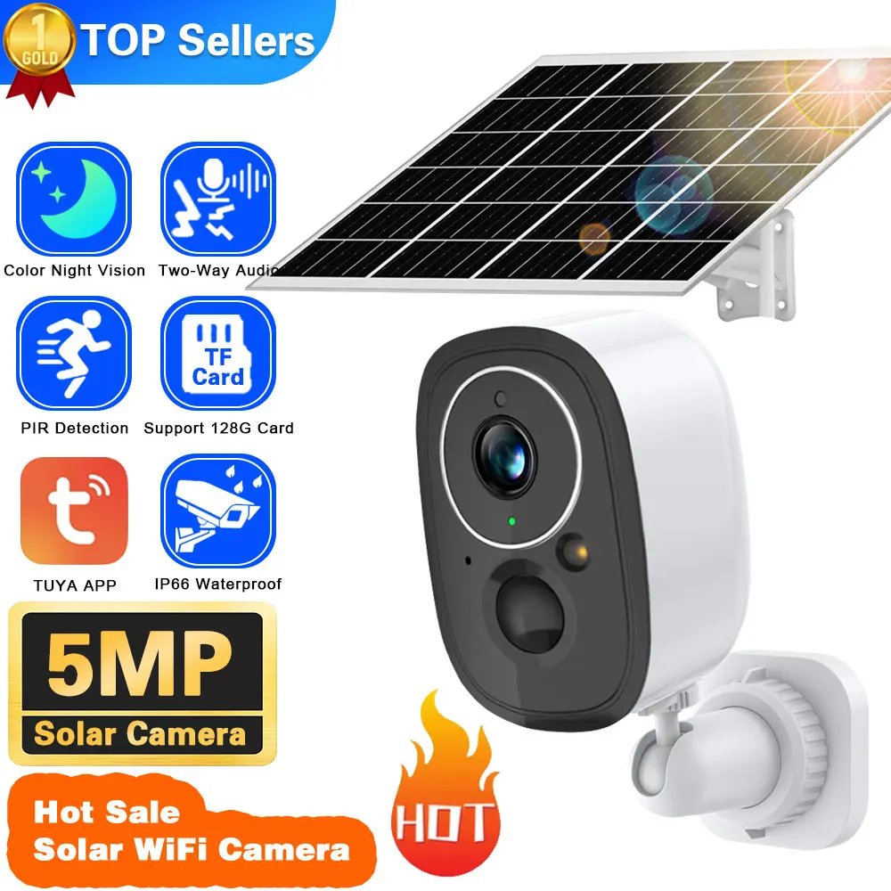 Tuya-Smart-Life-WiFi-5MP-Solar-Outdoor-Wireless-Battery-Powered ...