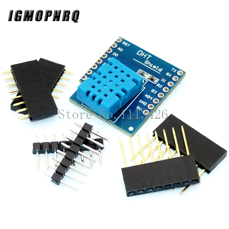 DHT-Shield-For-WEMOS-D1-mini-ESP32-MINI-DHT11-Single-bus-digital ...