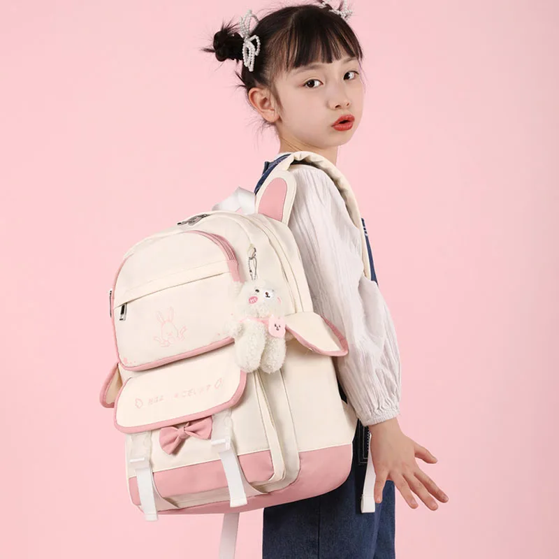 kawaii-backpack-pink-cartoon-cute-junior-high-school-backpack-large ...