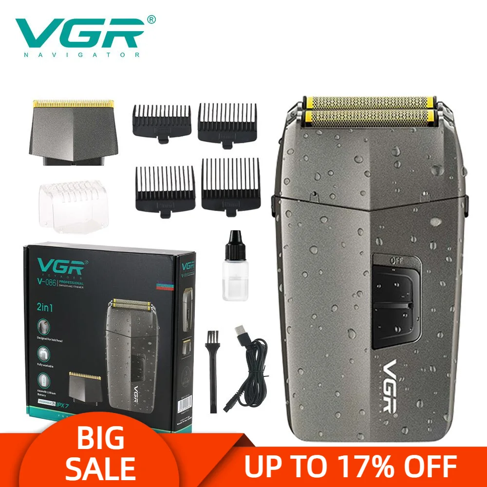 VGR-V086-afeitadora-inal-mbrica-para-el-cuidado-Personal-para-hombres-m-quina-de-afeitar ...