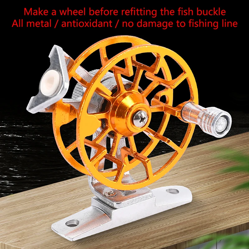 Ultralight Fishing Reels 0.26/100m Line Capacity 1:1 Speed Hollow High ...